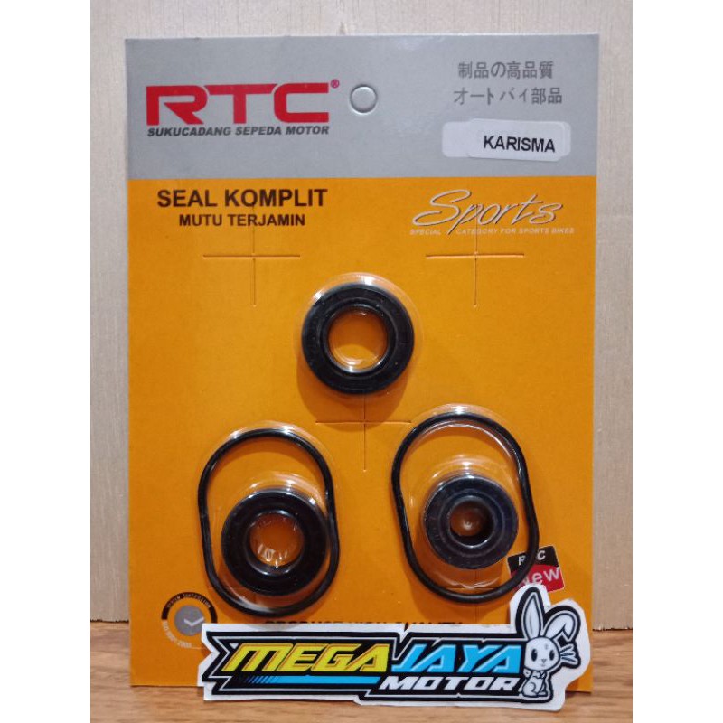 SEAL KIT KARISMA / SUPRA X 125 SEAL KOMPLIT KARISMA OLI SEAL KOMPLIT ...