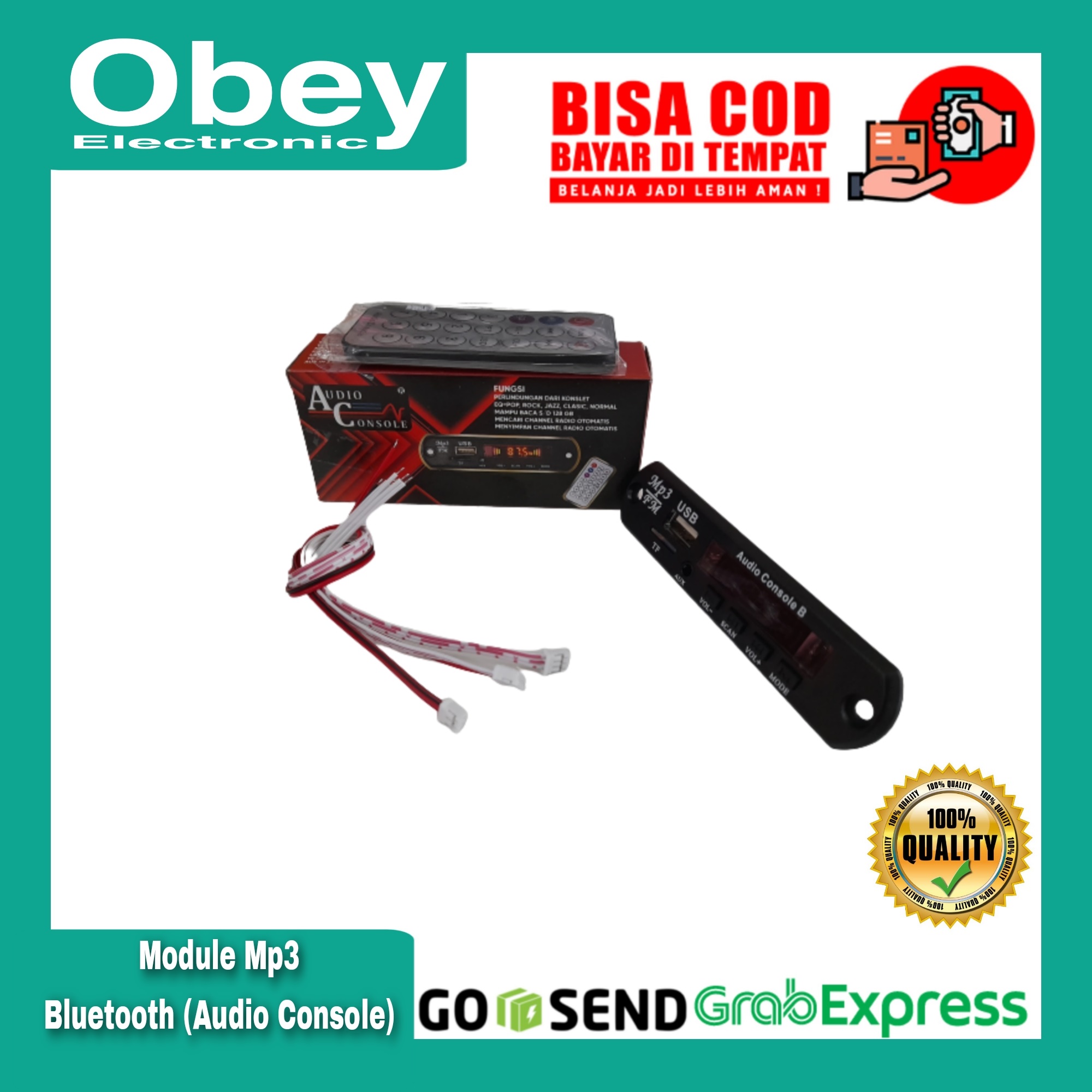 Modul Mp3 Bluetooth Audio Console | Lazada Indonesia