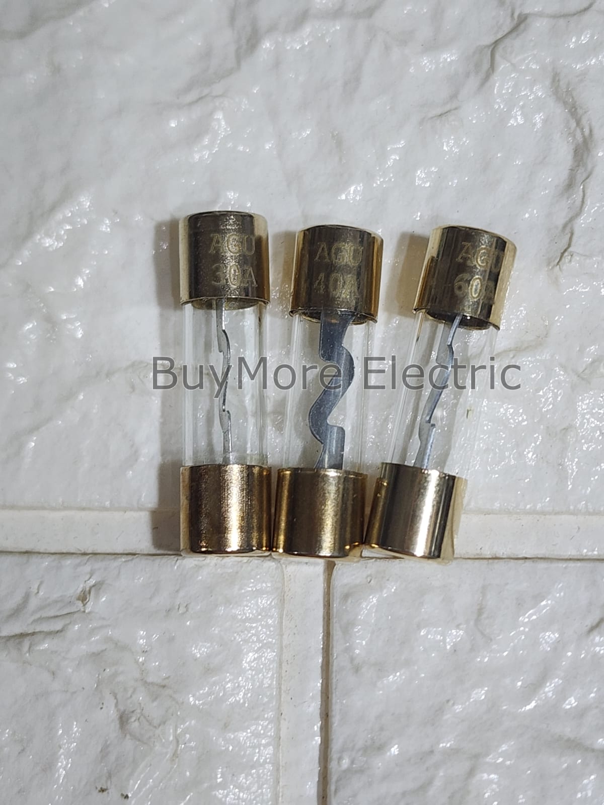 Fuse Tabung Fuse Kaca Mobil Botol Tabung 30A 40A 60A Fuse Mobil Sekring ...