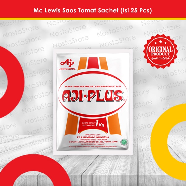 Aji Plus / Ajiplus / MSG / Micin Ajinomoto (Bumbu Penyedap Rasa) 1 Kg ...