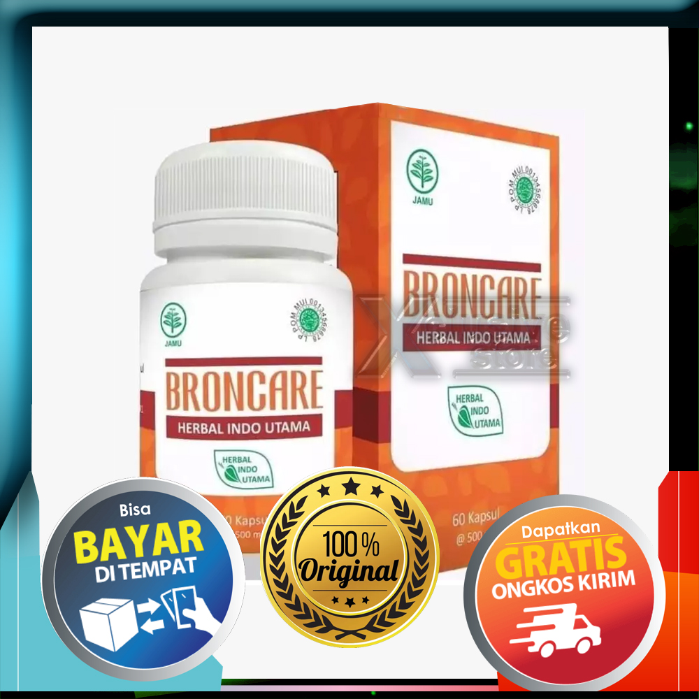 Kapsul Broncare[original]/solusi Mengatasi gangguan pernafasan ...