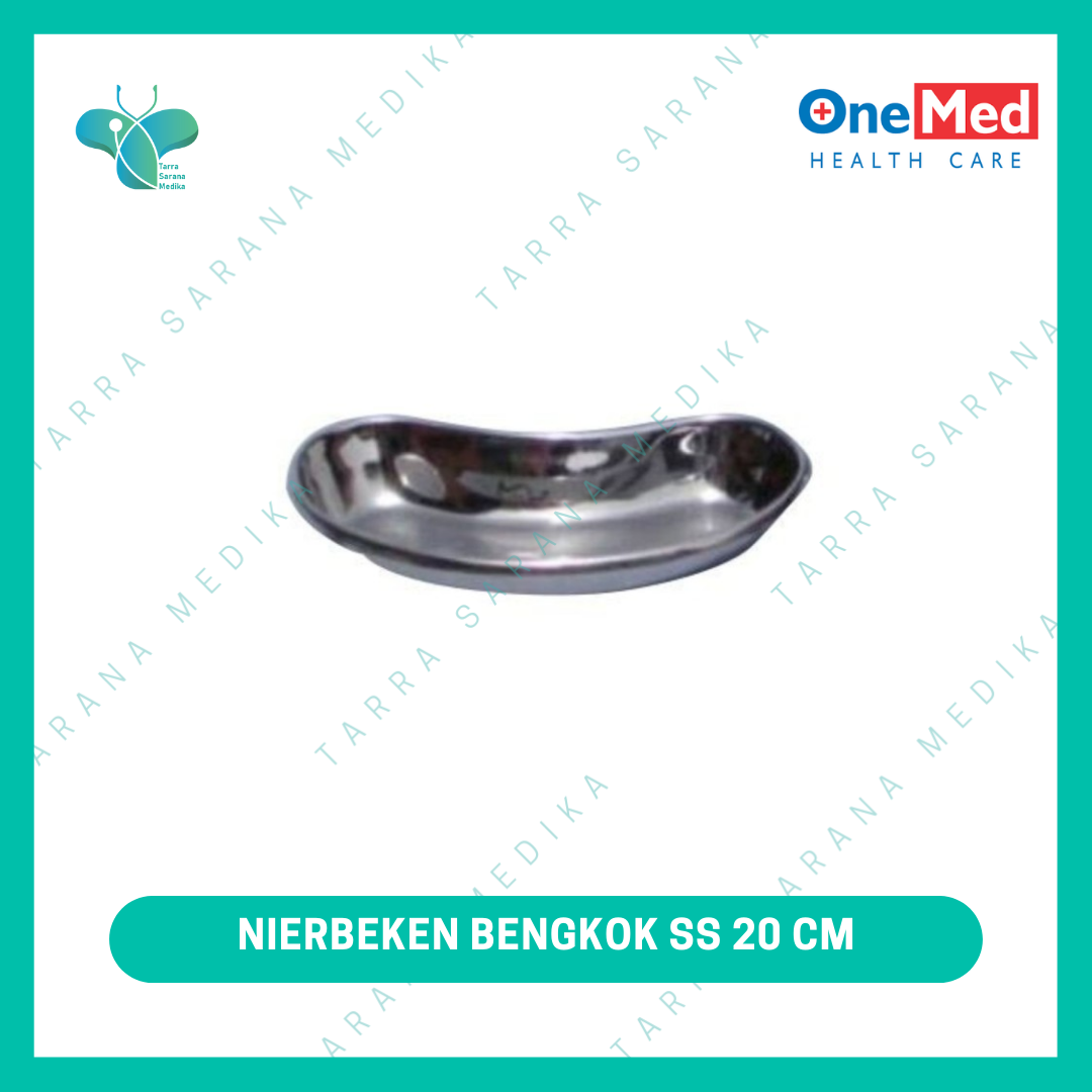OneMed Nierbeken Bengkok Stainless Steel 20cm | Lazada Indonesia