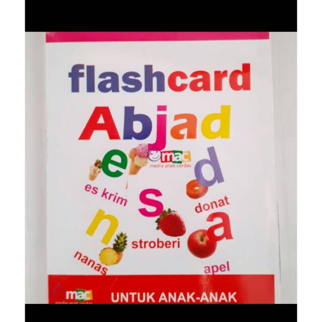 Mainan edukasi anak flash card Abjad | Lazada Indonesia