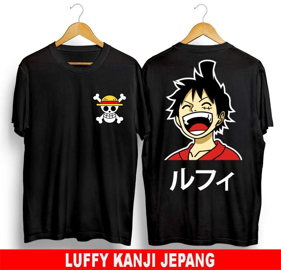 VDR STORE / KAOS LUFFY KANJI JEPANG / KAOS LUFFY ONE PIECE / KAOS ANIME ... VDR STORE / KAOS LUFFY KANJI JEPANG / KAOS LUFFY ONE PIECE / KAOS ANIME ...