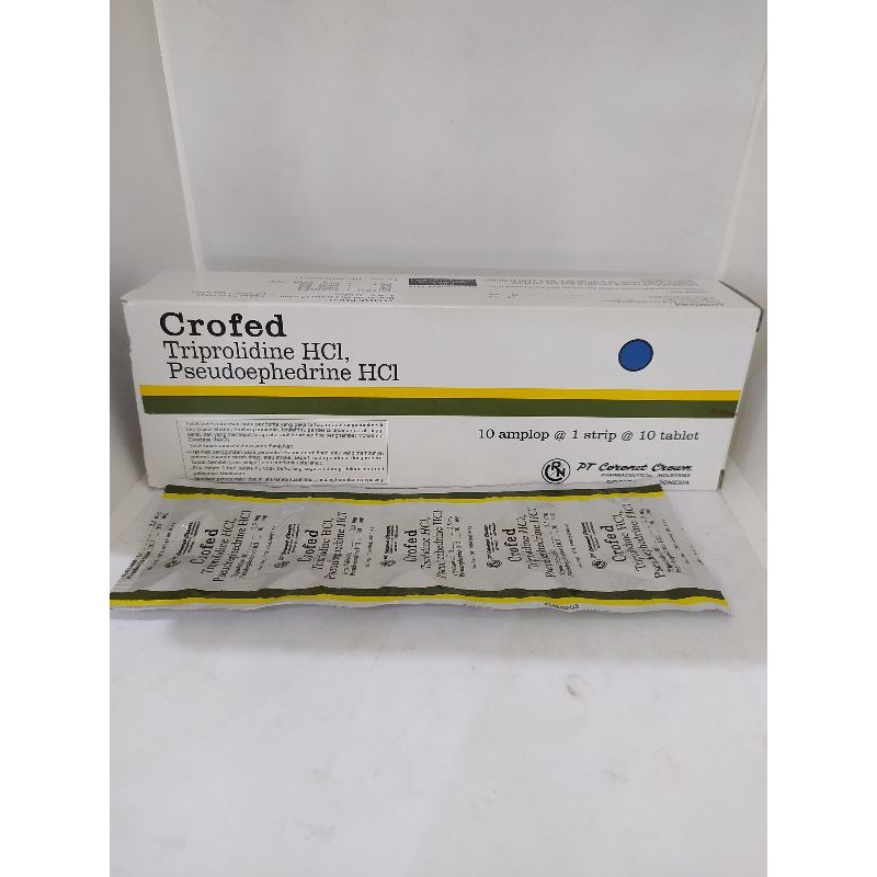 Crofed Tablet 1 strip isi 10 tablet | Menghilangkan gejala flu/pilek ...