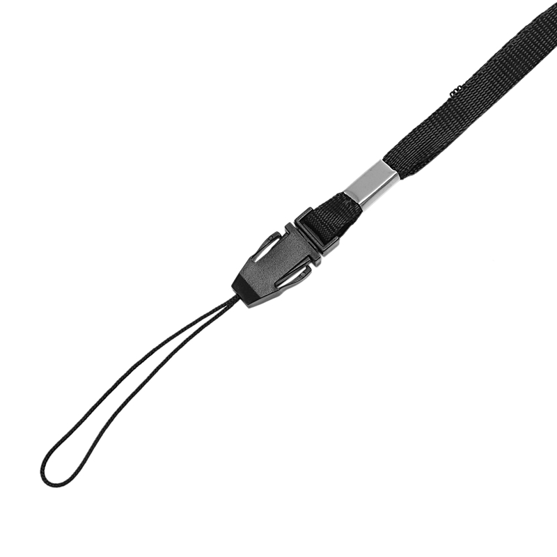 10x Black Lanyard Neck Strap for ID Pass Card Tags Phones Camera MP3 ...