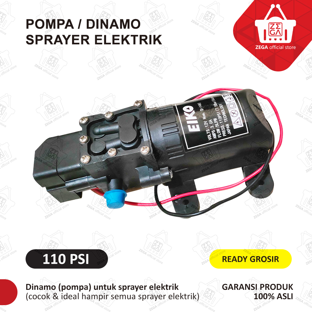 Pompa Sprayer Elektrik / Dinamo Sprayer baterai / Dinamo semprotan ...