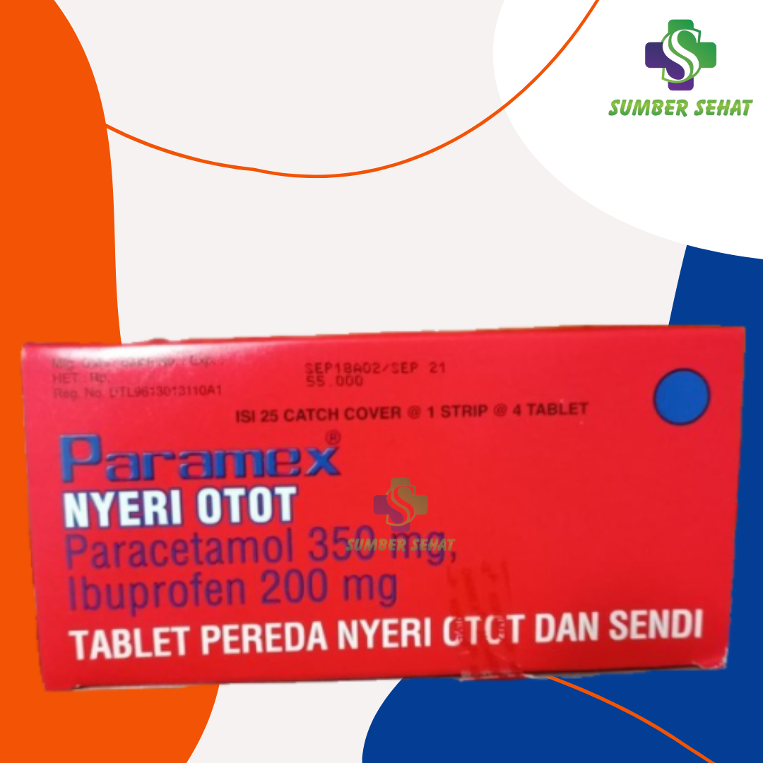 PARAMEX NYERI OTOT BOX 100 TABLET | Lazada Indonesia