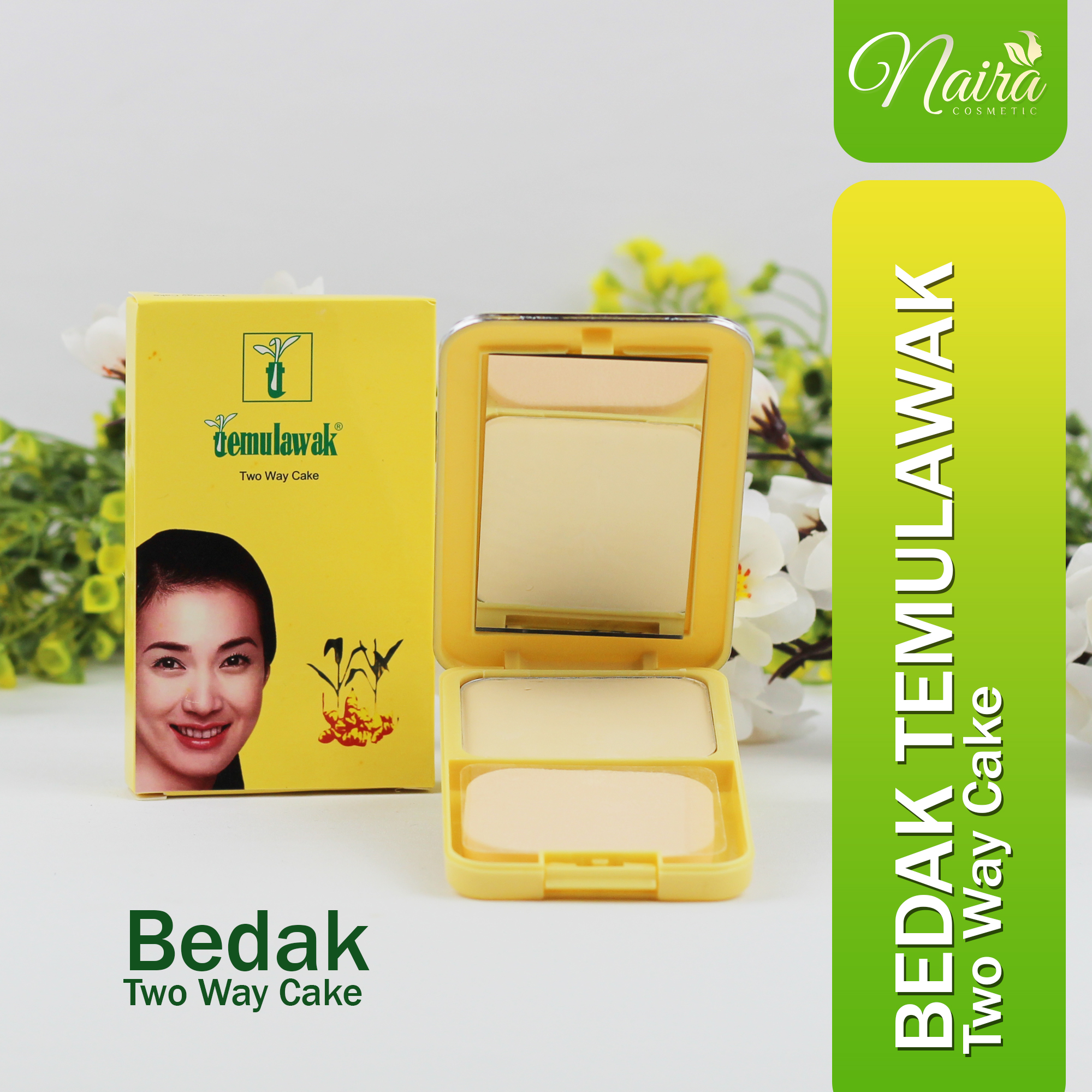 PROMO Bedak Temulawak Original - Temulawak Bedak Two Way Cake COD ...