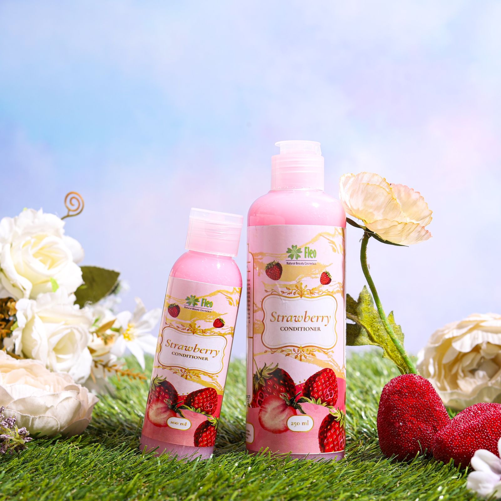 FLEO Conditioner Rambut Ala Salon 250ml / Conditioner Rambut Wangi Buah ...