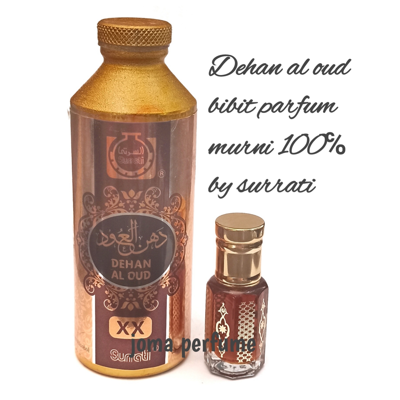 Dehan Al Oud Bibit Parfum Murni Kemasan Oles 3 Ml Minyak Wangi Non Al ...