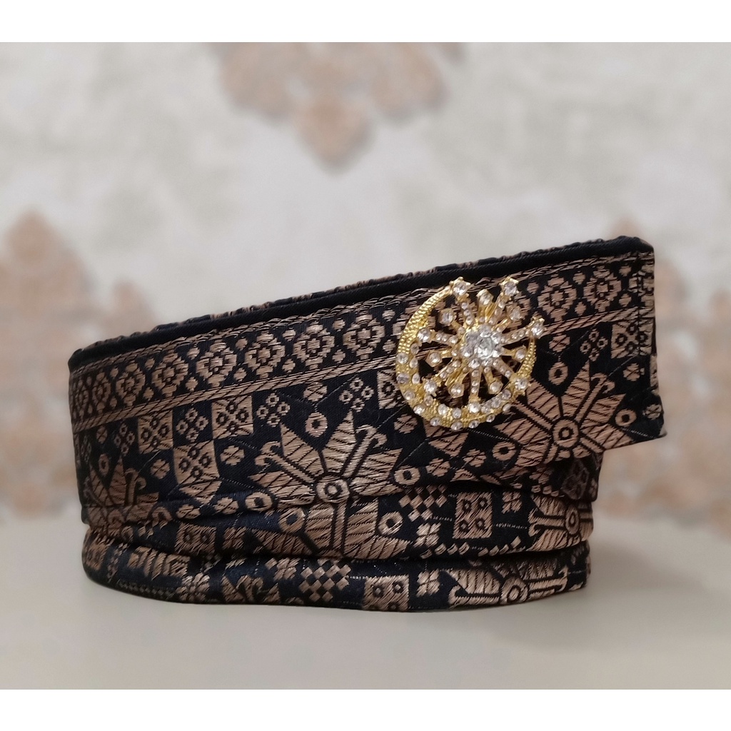 TANJAK MELAYU FULL SONGKET IKAT DENDAM TAK SUDAH ORNAMEN KHAS MELAYU ...