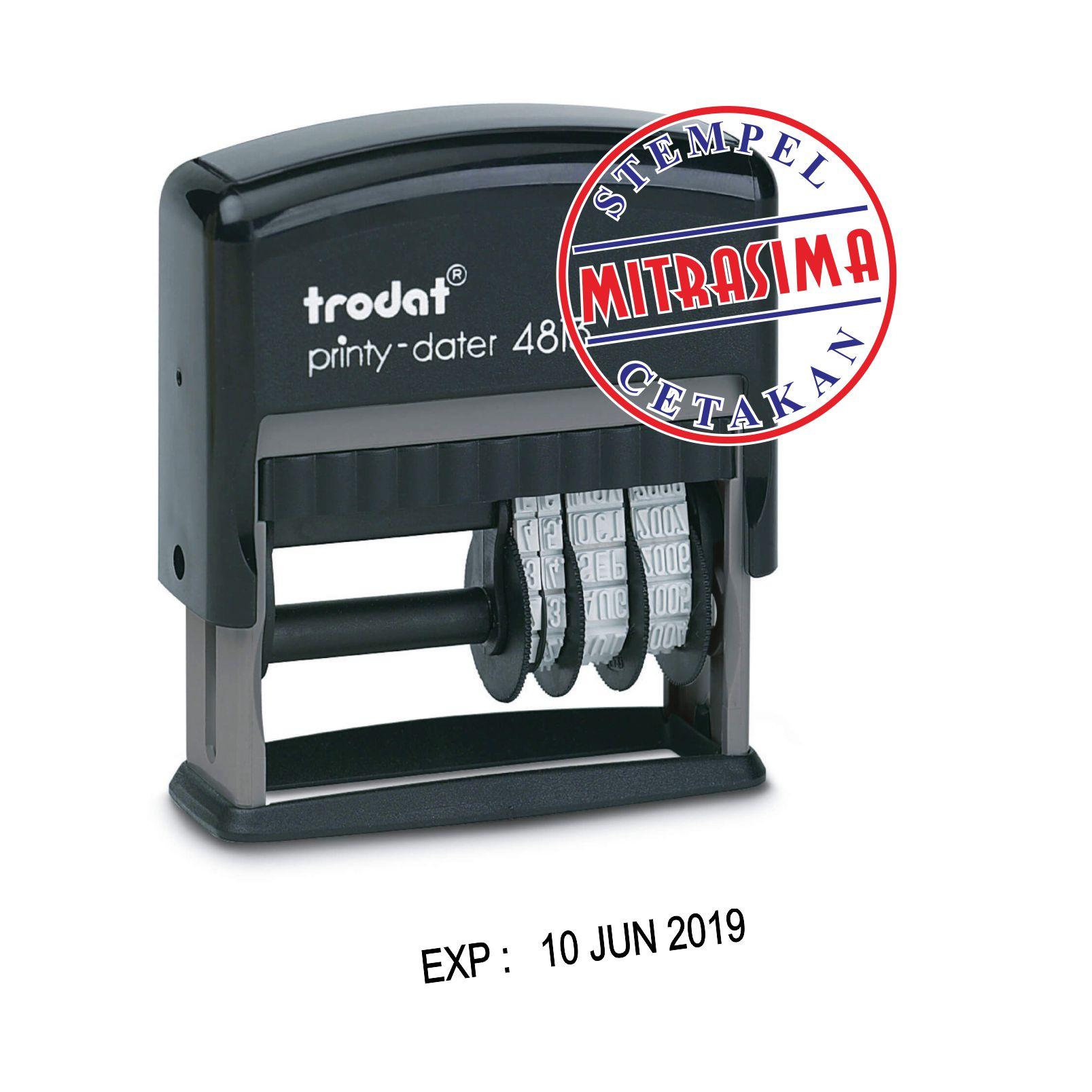 Stempel Expired / Stempel Kadaluarsa dengan tinta khusus plastik ...