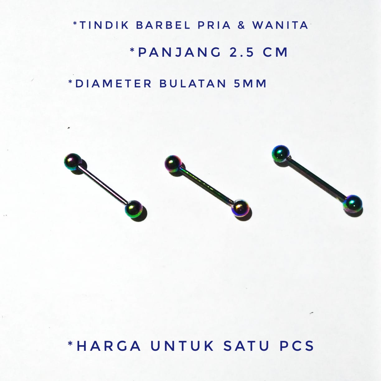 ANTING BARBEL,ANTING TINDIK PRIA DAN WANITA.ANTING TINDIK.ANTING TINDIK ...