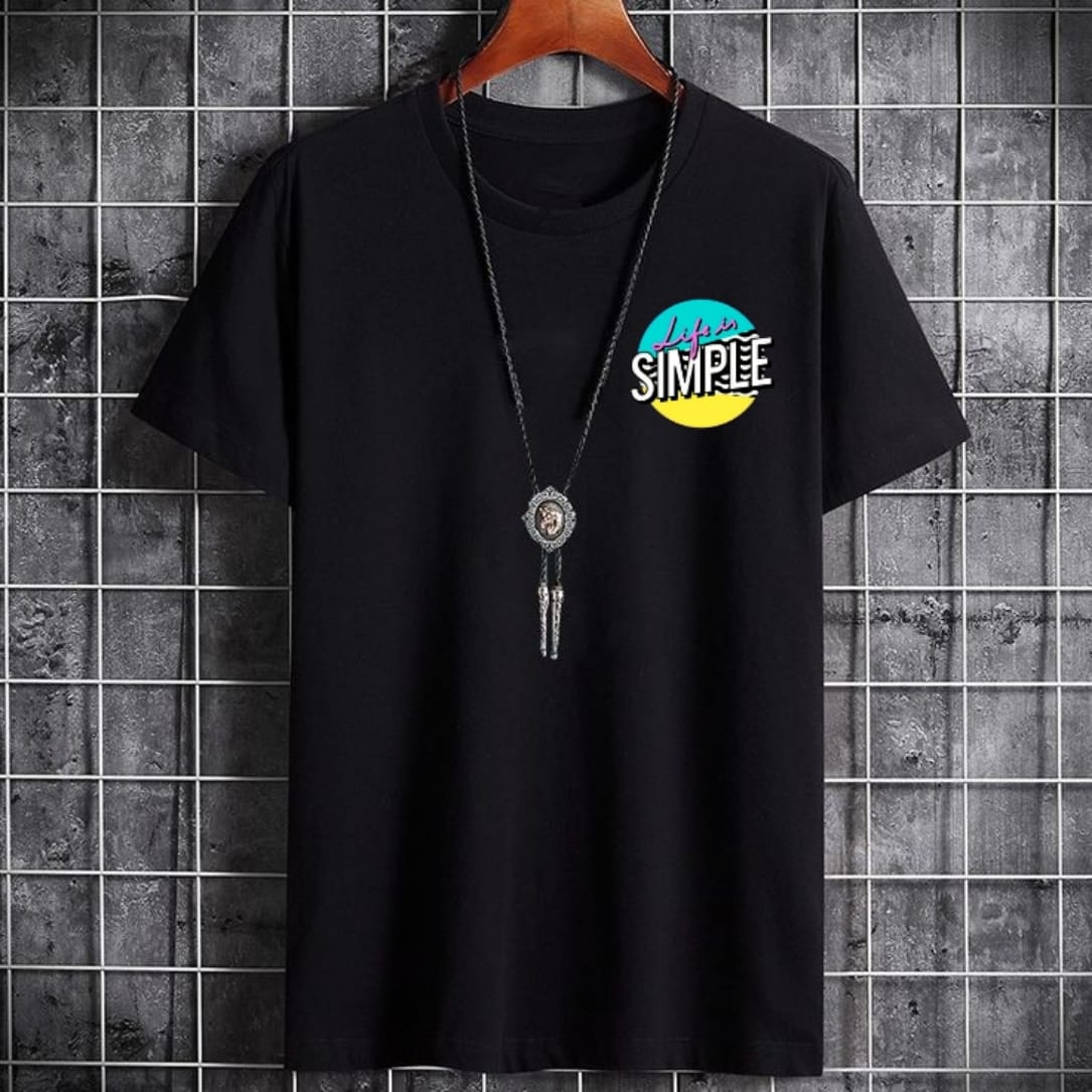 ICONIC.ID LIFE IS SIMPLE kaos dalam pria dewasa,kaos pria disrtro,kaos ...