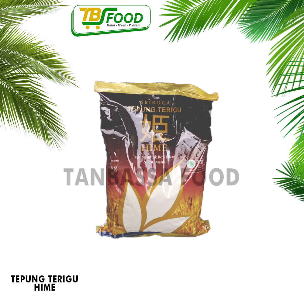 Tepung terigu sriboga hime/double zero/ninja 1kg Tepung Serbaguna ...