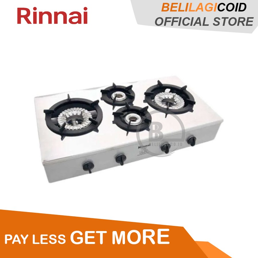 Rinnai Kompor Gas 4 Tungku RI 4 RSP / 4 RSP | Lazada Indonesia