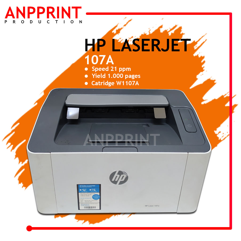 Printer A4 HP Laserjet 107A Monochrome/Black White | Lazada Indonesia