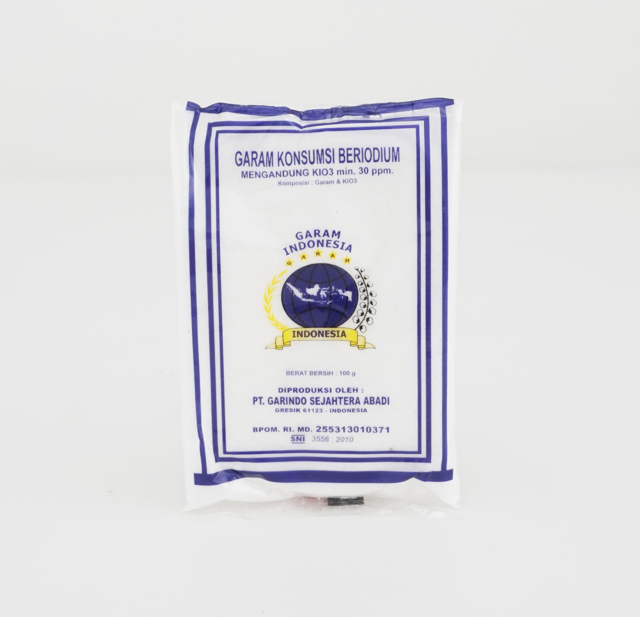 Garam Meja 3 Pcs - 100 gram Garam Dapur Halus Halal Garam Murni ...