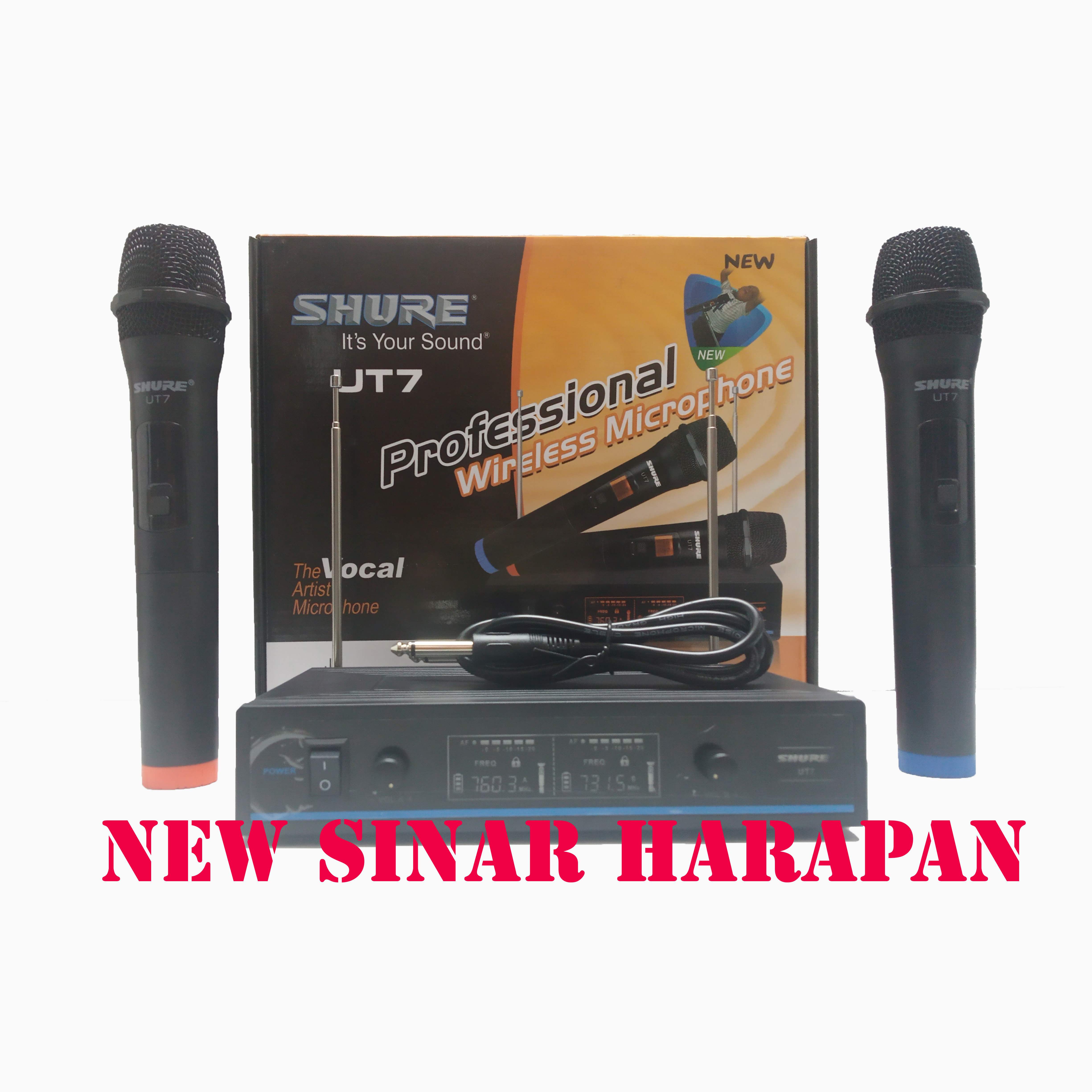 mic shure ut 7/mic wireless shure ut 7 | Lazada Indonesia