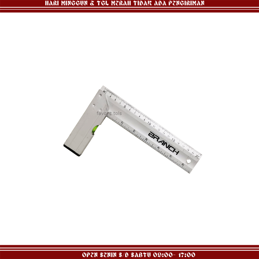 Siku Meter Waterpas Alumunium Alat Ukur Dimensi | Lazada Indonesia