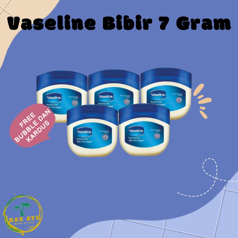 Vaseline Repairing Petroleum Jelly Lotion Original Pure 8.2 Ml / MINI ...