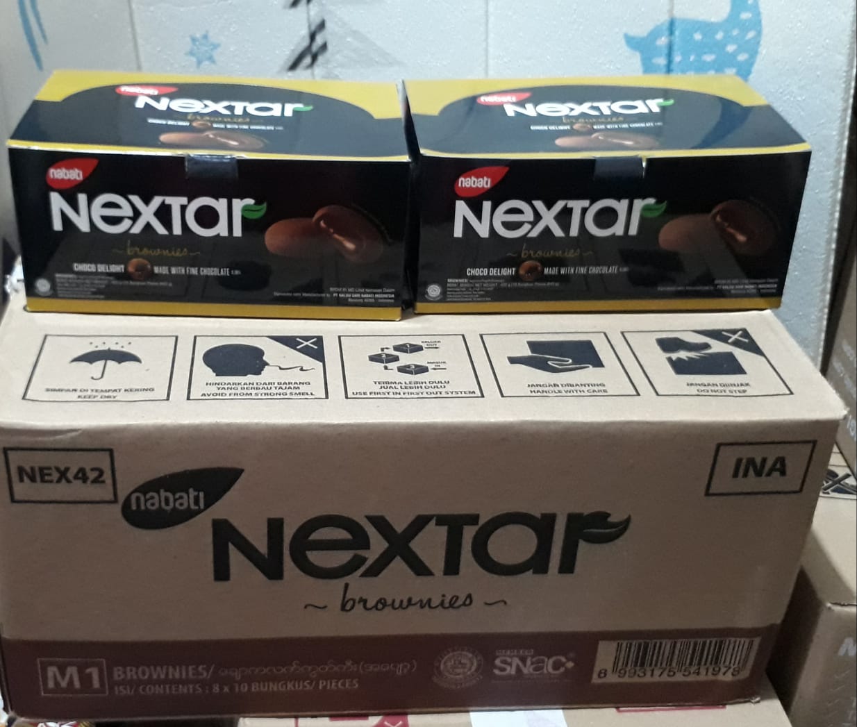 Nabati NEXTAR Choco Delight 42 gr PERKARTON isi 8 box disetiap box ada ...
