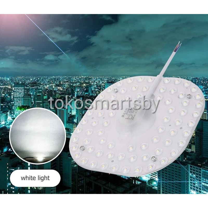 Modul Panel Lampu LED Magnet Warna Putih untuk Plafon Indoor | Lazada ...