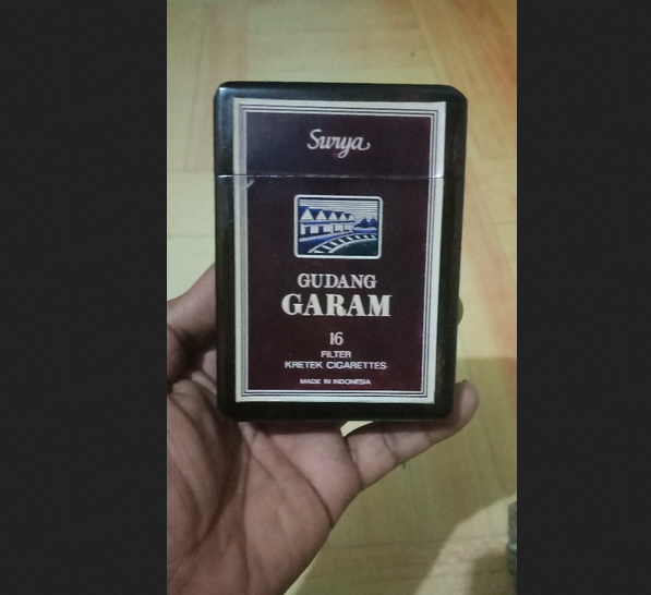 tempat penyimpanan Kotak Rokok Kerajinan surya 16 hitam Kotak Gift box ...