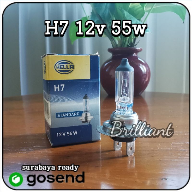 Bohlam Halogen Hella Original - H7 - 12v / 24v | Lazada Indonesia
