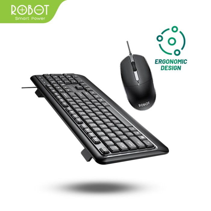 ROBOT KM3100 Portable Wireless Set Combo Keyboard and Mouse Original ...