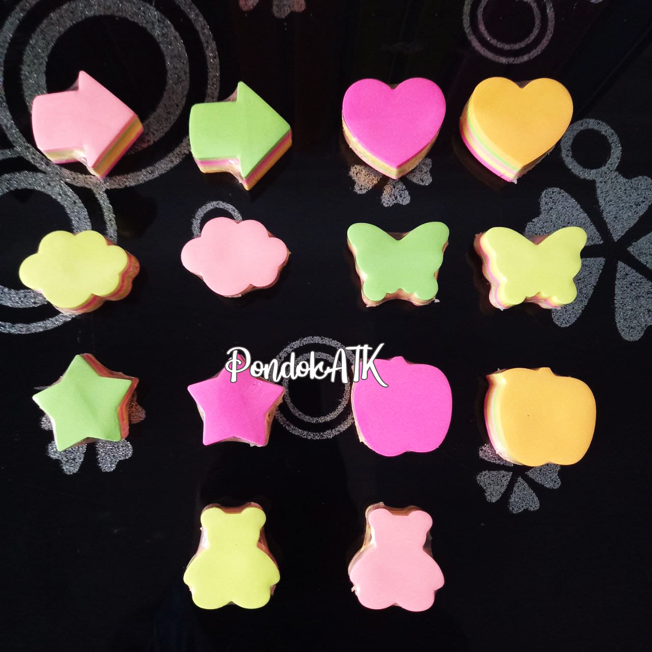 Sticky Note Bentuk Kertas Tempel Bentuk Lucu | Lazada Indonesia