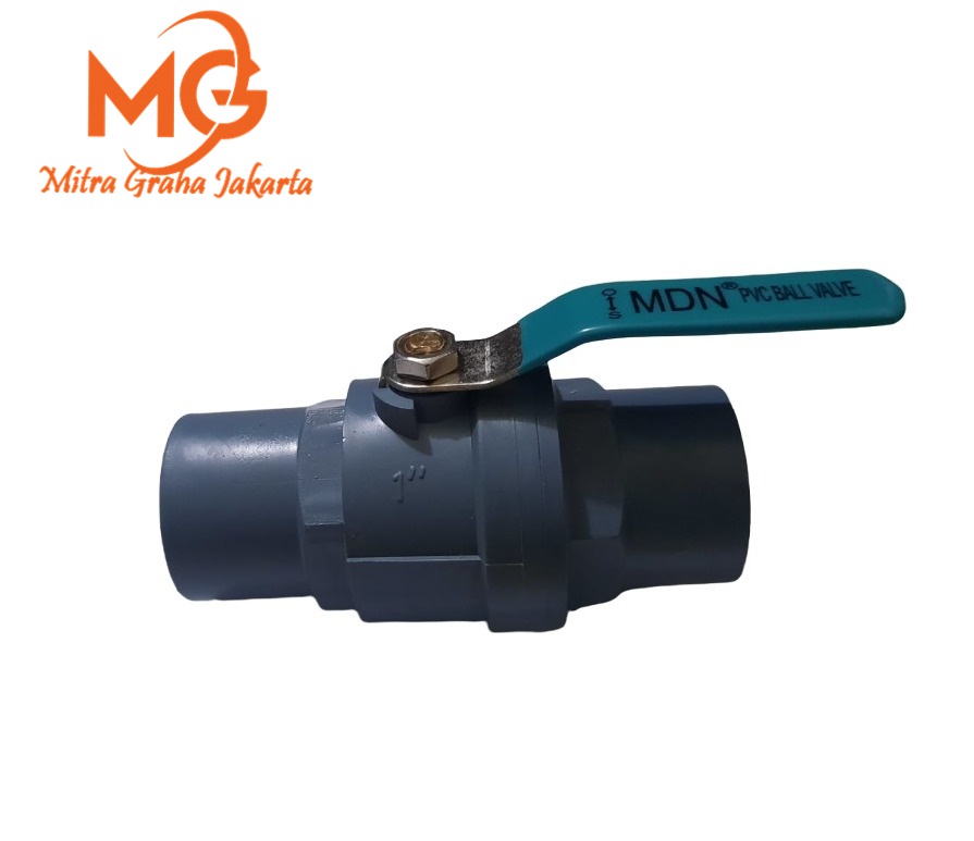 MG - Ballvalep Ball Valve PVC 1” inch Gagang Stainless Stop Kran Paralon | Lazada Indonesia