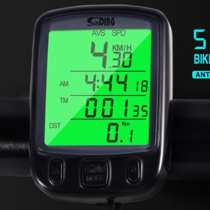 SUNDING Spedometer Odometer Sepeda Speedometer Alat Ukur Kecepatan ...