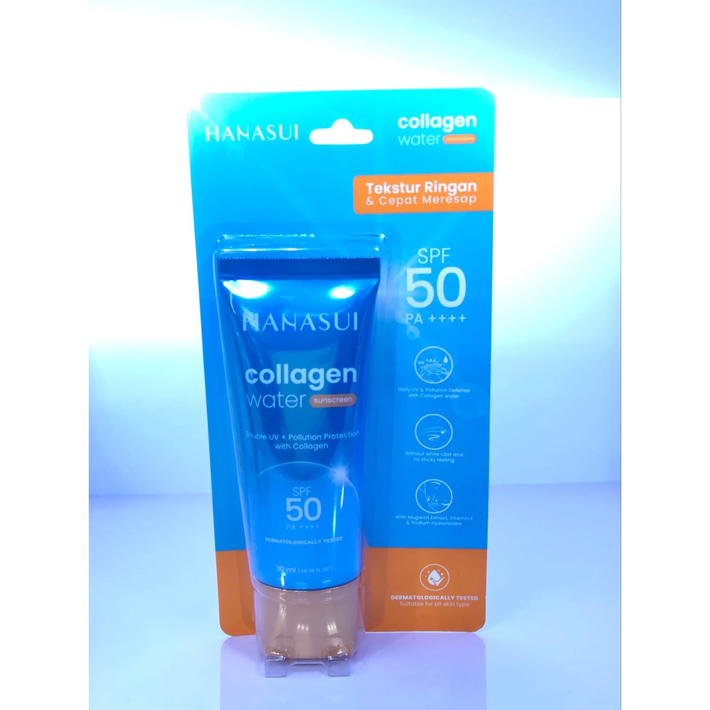 Hanasui collagen water sunscreen SPF 50 PA perlindungan UV Anti Belang ...