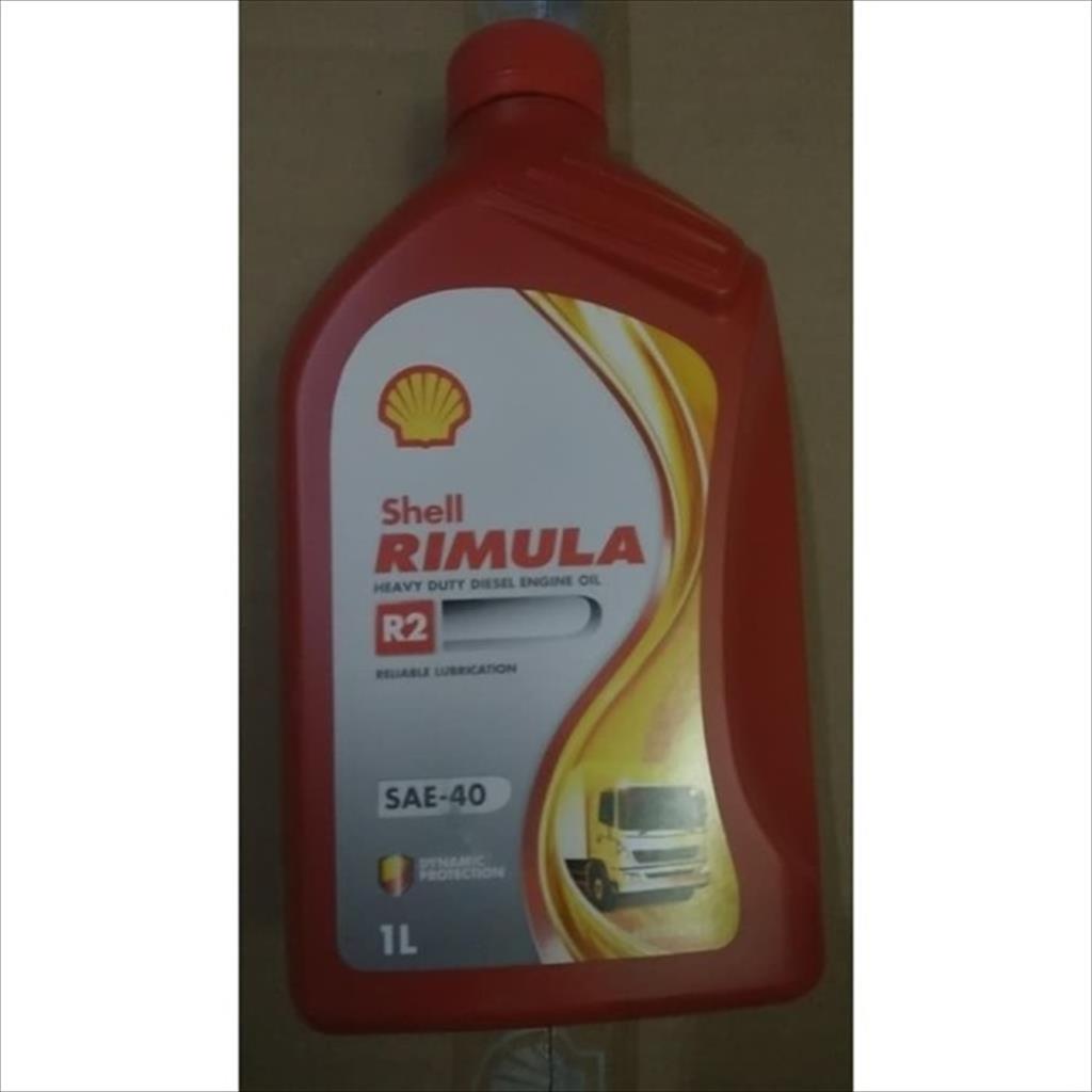 Oli Mesin Mobil Truk Diesel Shell Rimula R2 40 Galon 1 Liter Asli ...