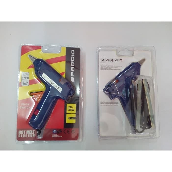 MG GLUE GUN Lem Tembak 20-40W On 0ff TORA Lem Bakar Plastik Ember ...