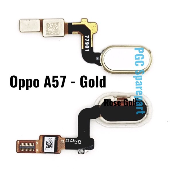 Original Flexible Fingerprint Oppo A57 / A39 - Sidik Jari Finger Print ...