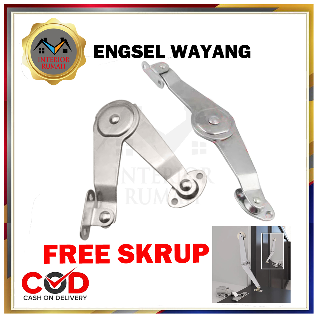 Engsel Salon Kecil & Besar Pintu/ Engsel Jendela / Engsel Sikutan ...