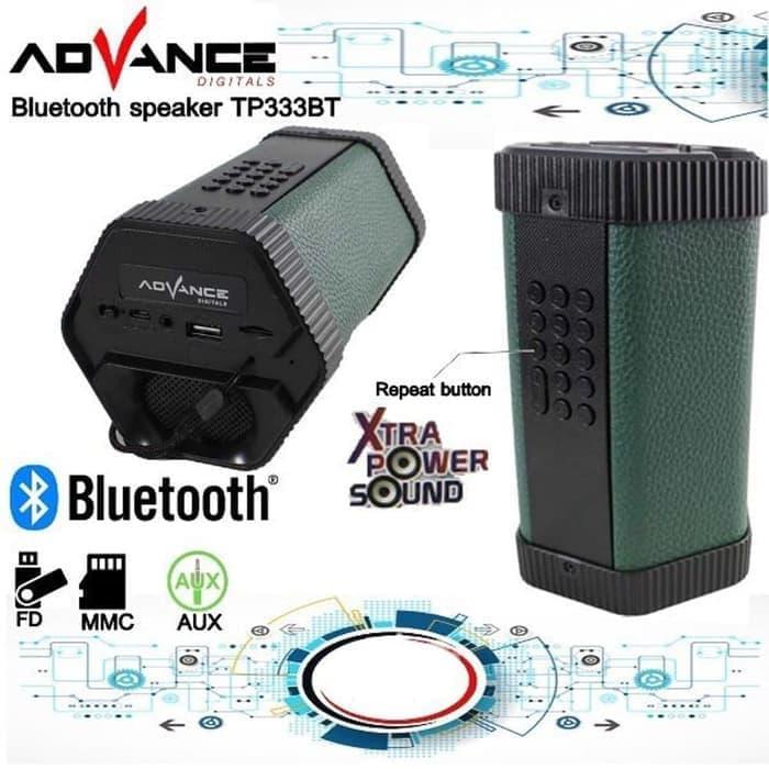 Speaker Speker Advan Advance Bluetooth Tp-333 Radio Micro Usb | Lazada ...