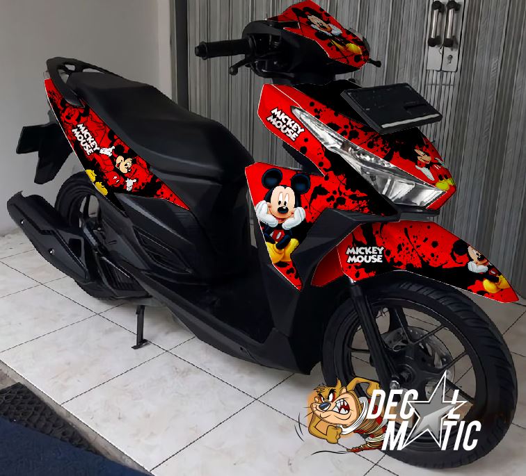 Stiker Decal Full Body Vario 125/150 Mickey Mouse | Lazada Indonesia