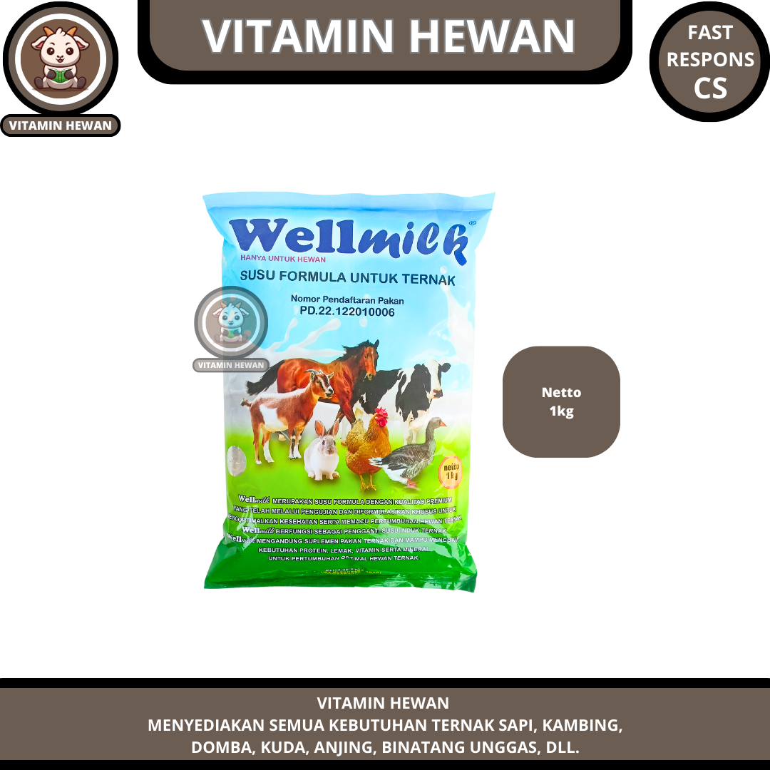 PROFAT SUSU TERNAK KAMBING 1 KG - WELLMILK SUSU HEWAN 1 KG | Lazada ... PROFAT SUSU TERNAK KAMBING 1 KG - WELLMILK SUSU HEWAN 1 KG | Lazada ...