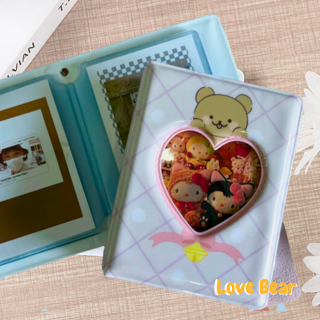 KAWA Photo Album Polaroid PC Ukuran 2R Muat 40 Foto Lucu Kpop Korea BTS ...