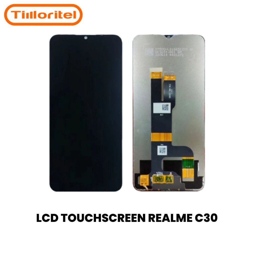 LCD TOUCHSCREEN REALME C30 INCELL BLACK | Lazada Indonesia
