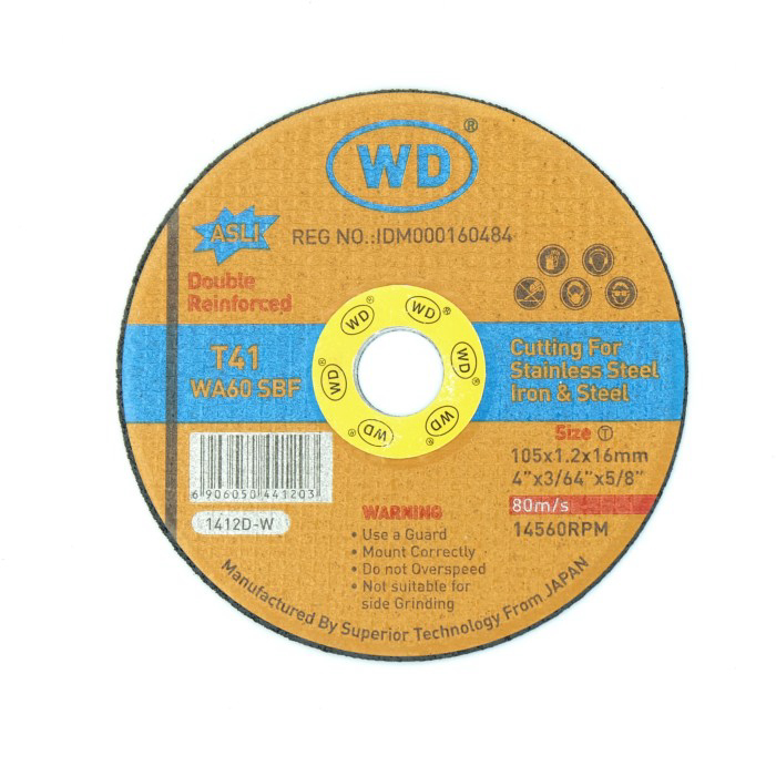 WD Batu Potong 4 x 1.2 Cutting Wheel 4" 4x1.2 | Lazada Indonesia