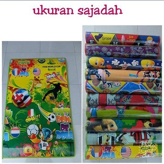 KARPET UKURAN 60X120 / tikar lantai karakter / TIKAR KECIL samak ompol ...