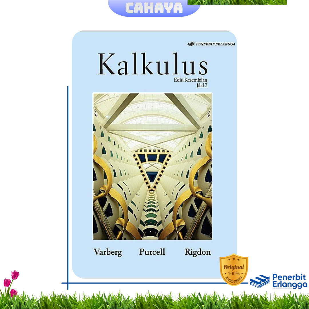BUKU KALKULUS PURCELL EDISI 9 JILID 1 JILID 2 PENERBIT ERLANGGA BUKU ORIGINAL ASLI DARI PENERBIT ...