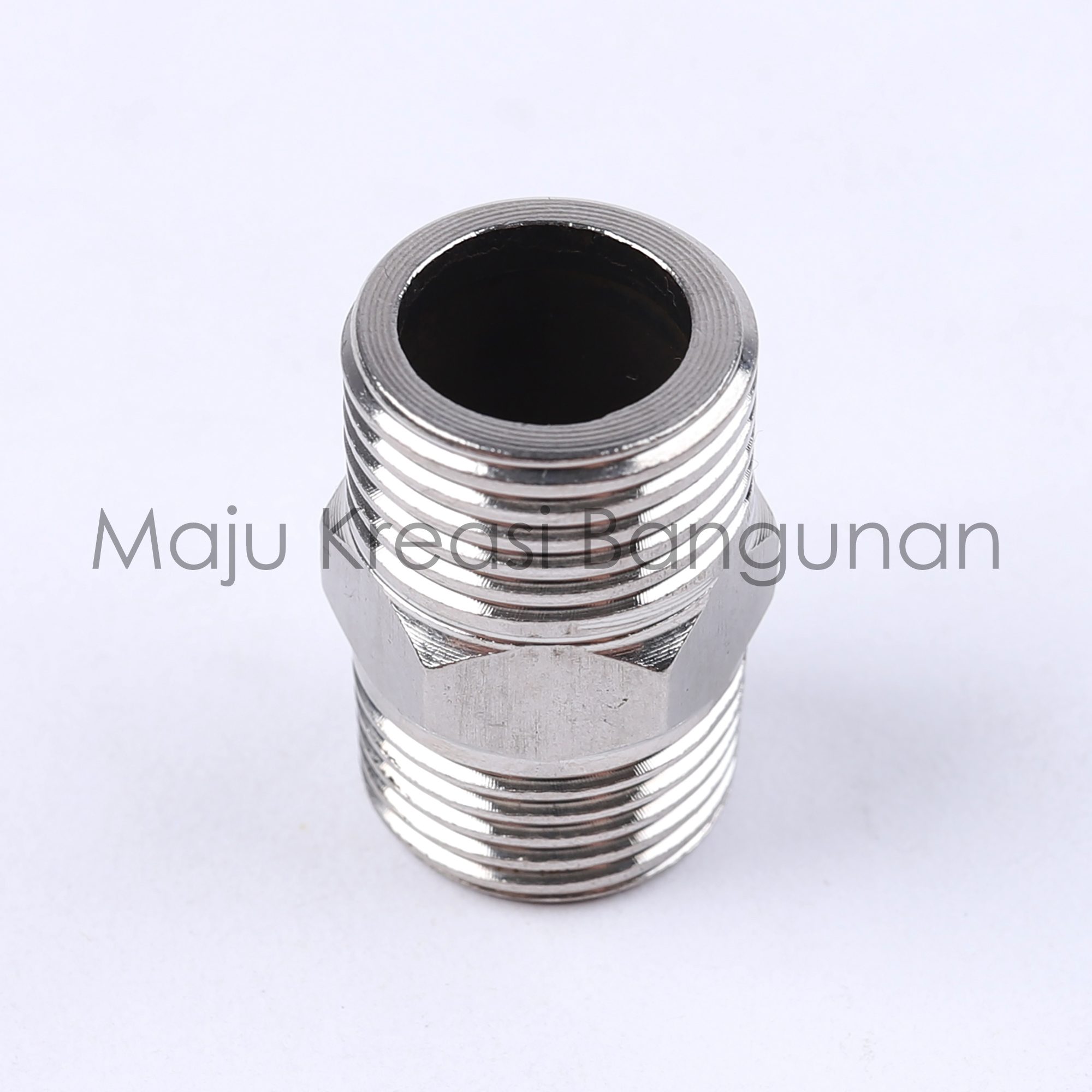 Double Neple Kuningan 1/2 Inch Inci Dobel Nepel Nepple Brass Sambungan ...
