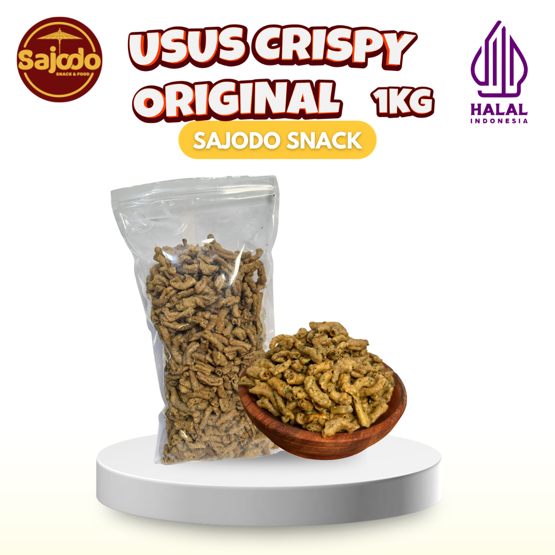 USUS AYAM CRISPY 1KG ORIGINAL SAJODO SNACK | Lazada Indonesia