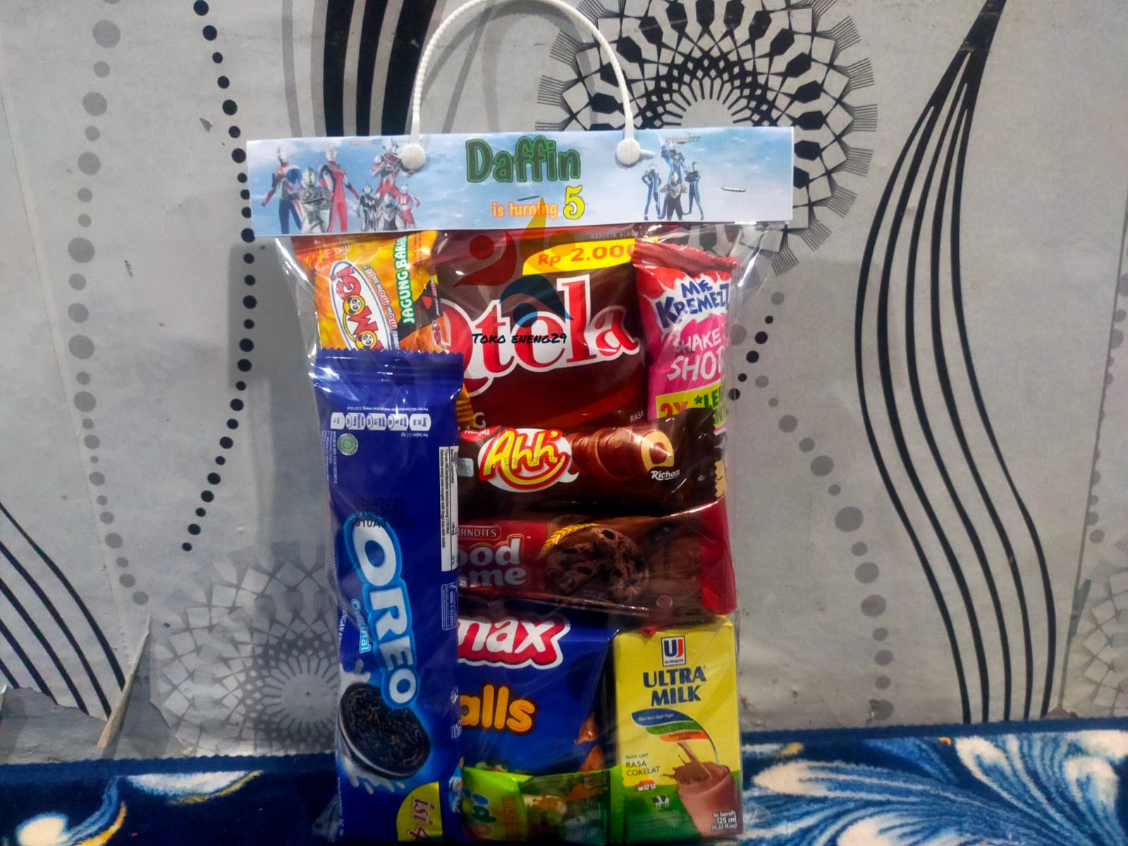 Snack ulang tahun anak/ bingkisan ultah / paket snack ulang tahun anak ...